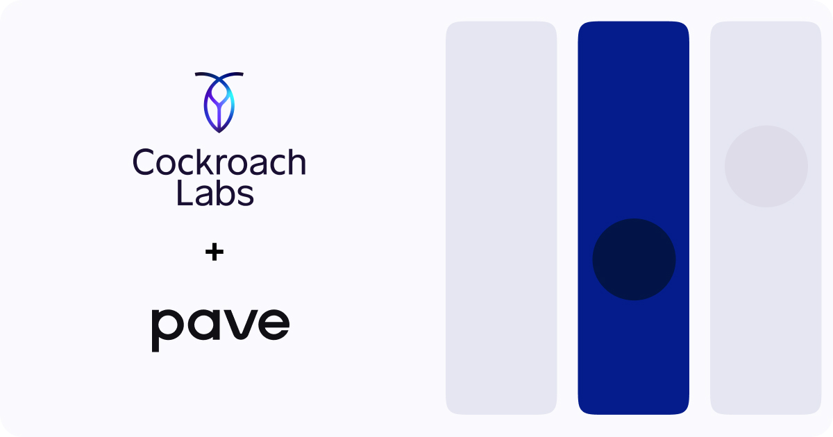 How Cockroach Labs used Pave to drive comp philosophy alignment and improve budget efficiency